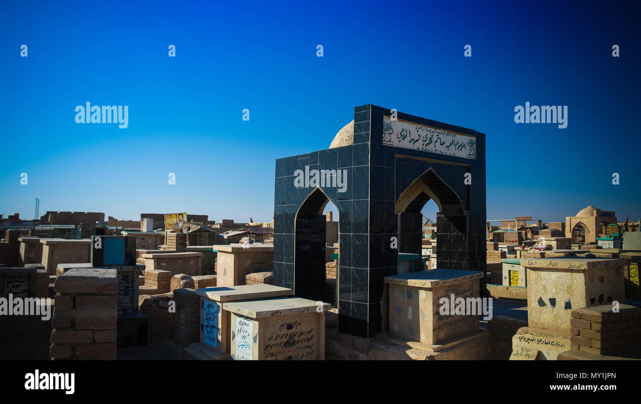An-Najaf aka Wadi-us-Salaam muslim cemetery, largest in the world - 03 ...