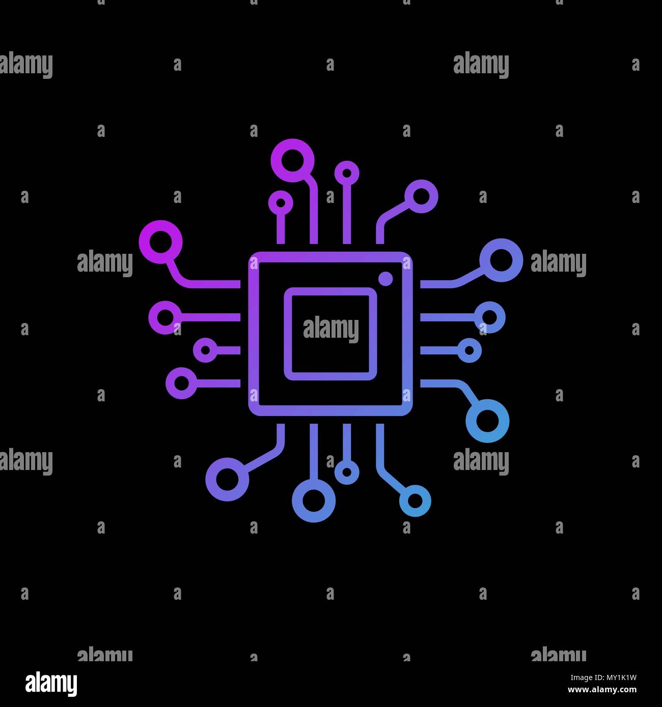 Technology Logo Template Design Vector, Emblem, Design Concept ...