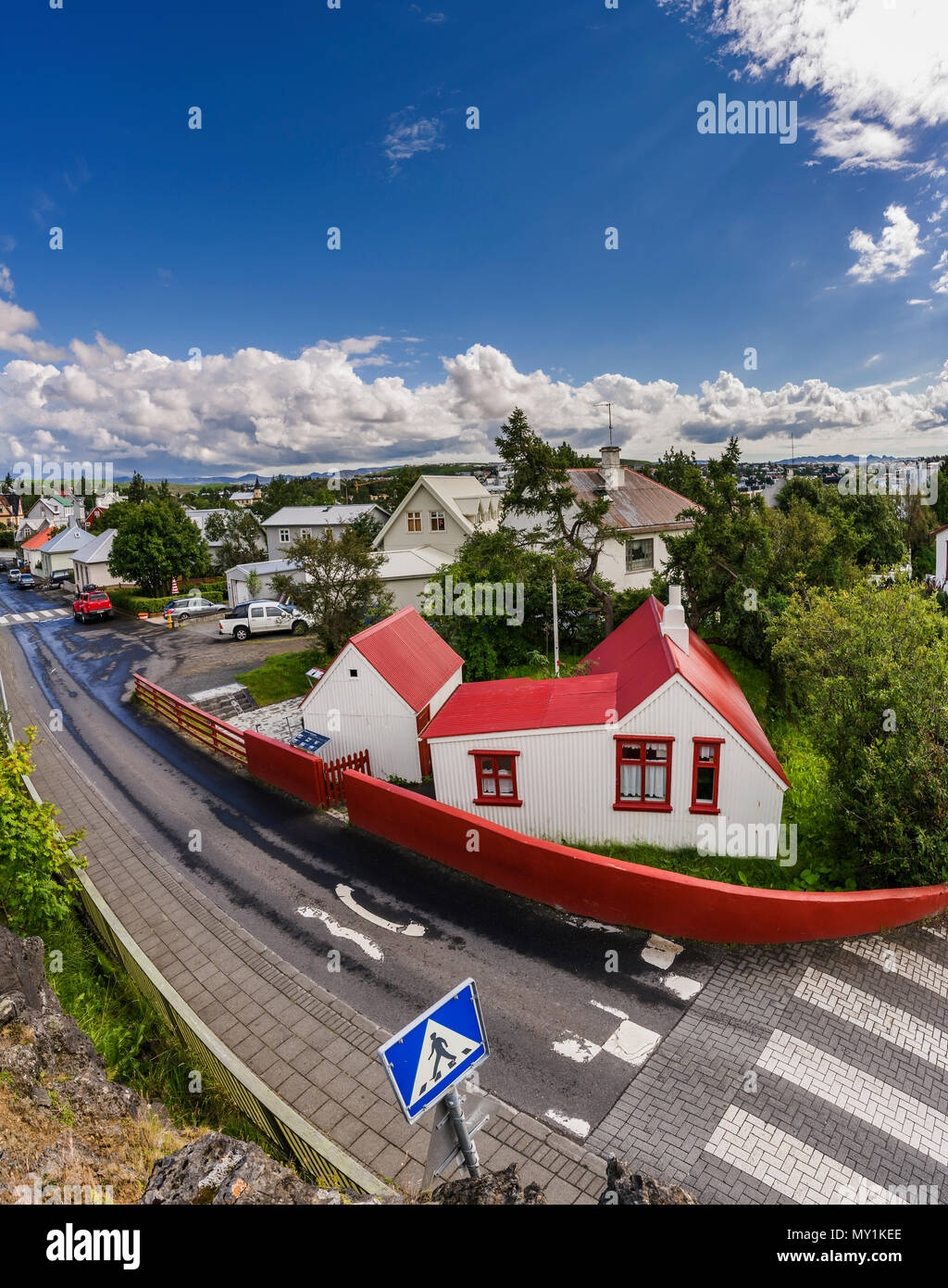Aerial View Of Hafnarfjordur High Resolution Stock Photography and ...