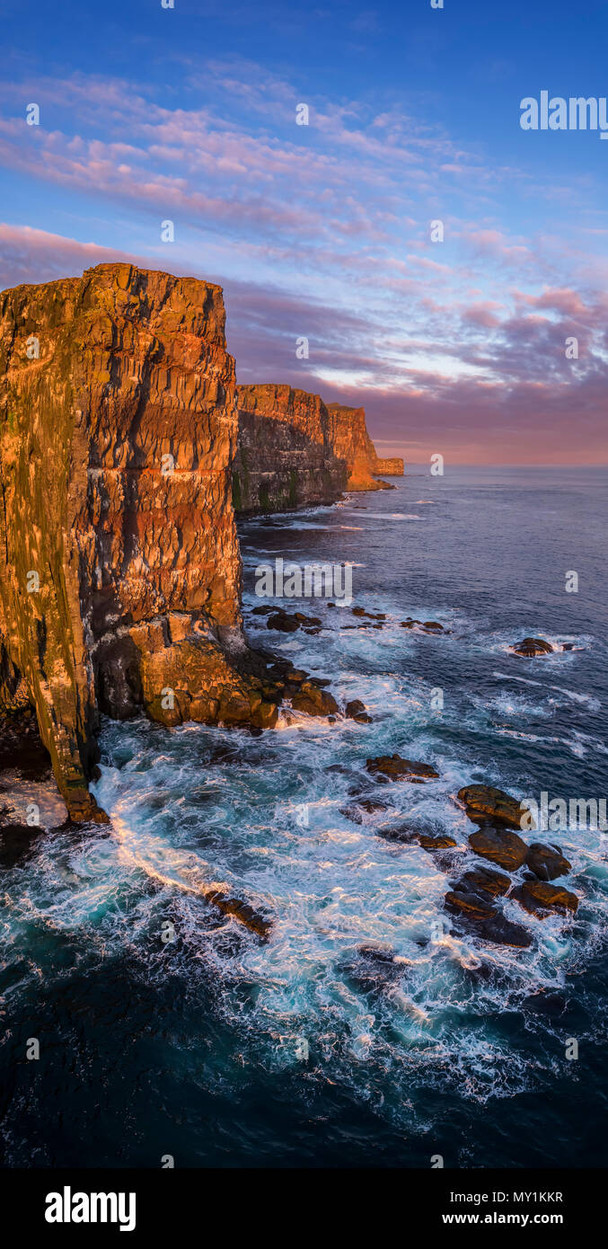 Latrabjarg cliffs, West Fjords, Iceland Stock Photo - Alamy