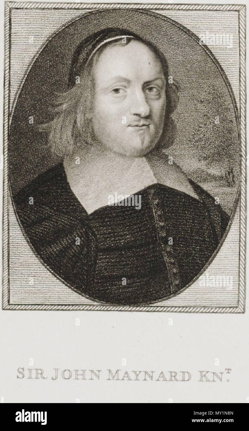 . English: Sir John Maynard (1602-1690) . Contemporary Portrait 491 ...