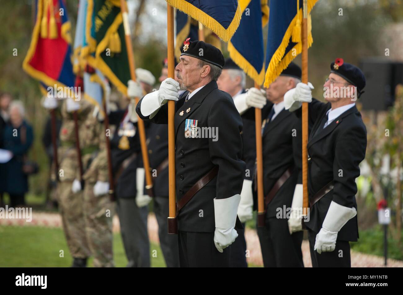 Royal Wootton Bassettt field of remembrance opens at Lydiard Park ...