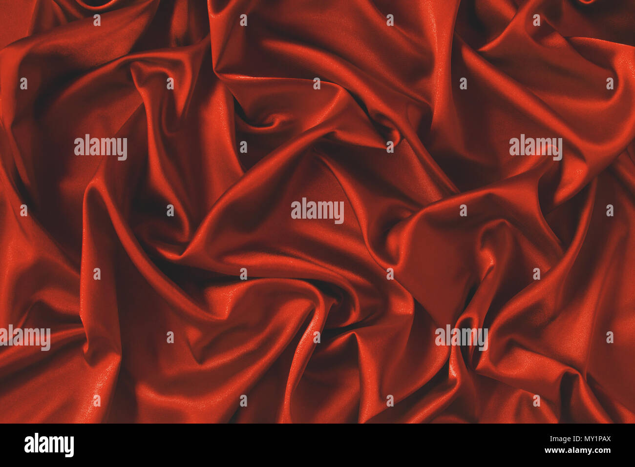 Red satin sheet hi-res stock photography and images - Alamy