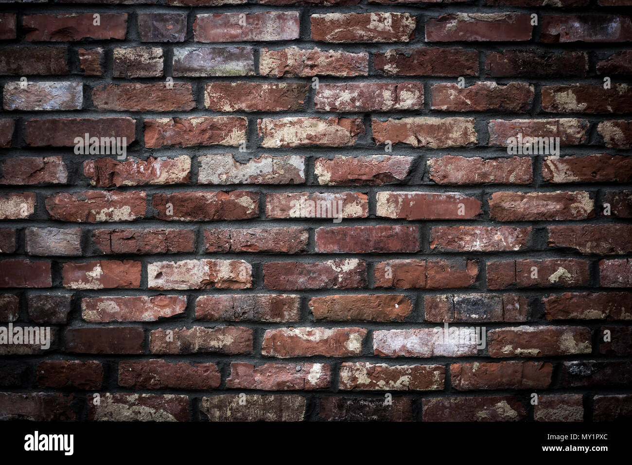 Beautiful retro brick wall, stylish original background Stock Photo - Alamy