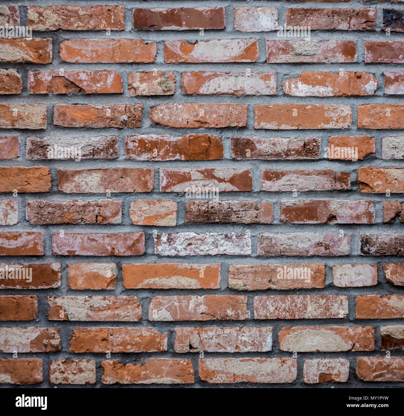 Beautiful retro brick wall, stylish original background Stock Photo - Alamy