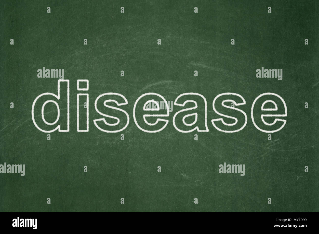 Health concept: Disease on chalkboard background Stock Photo - Alamy