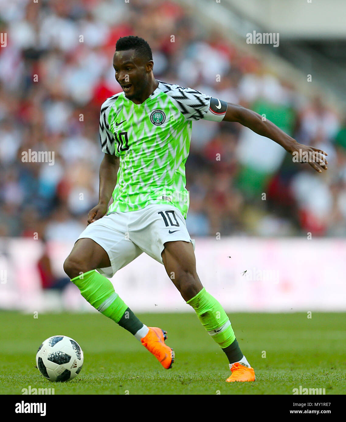 John Mikel, Nigeria Stock Photo - Alamy