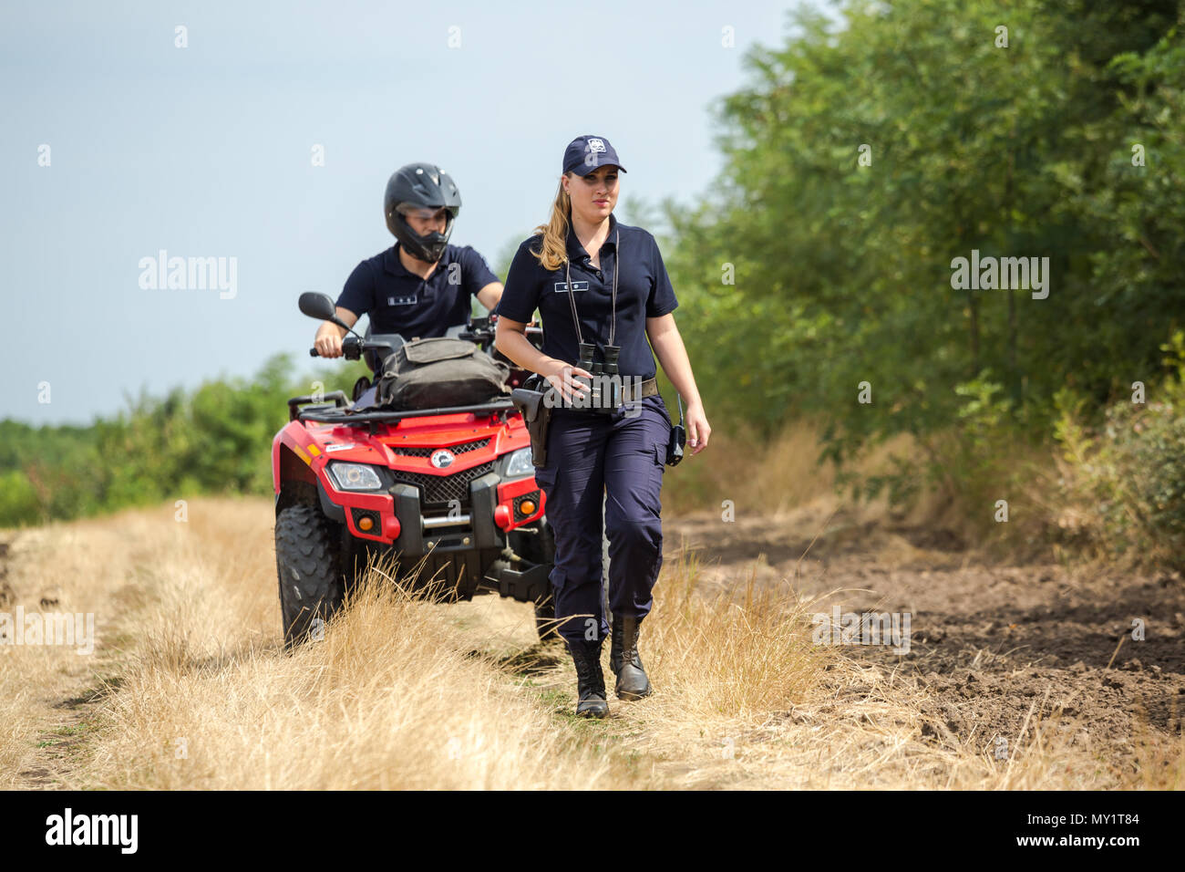 Moldovan border police hi-res stock photography and images - Alamy