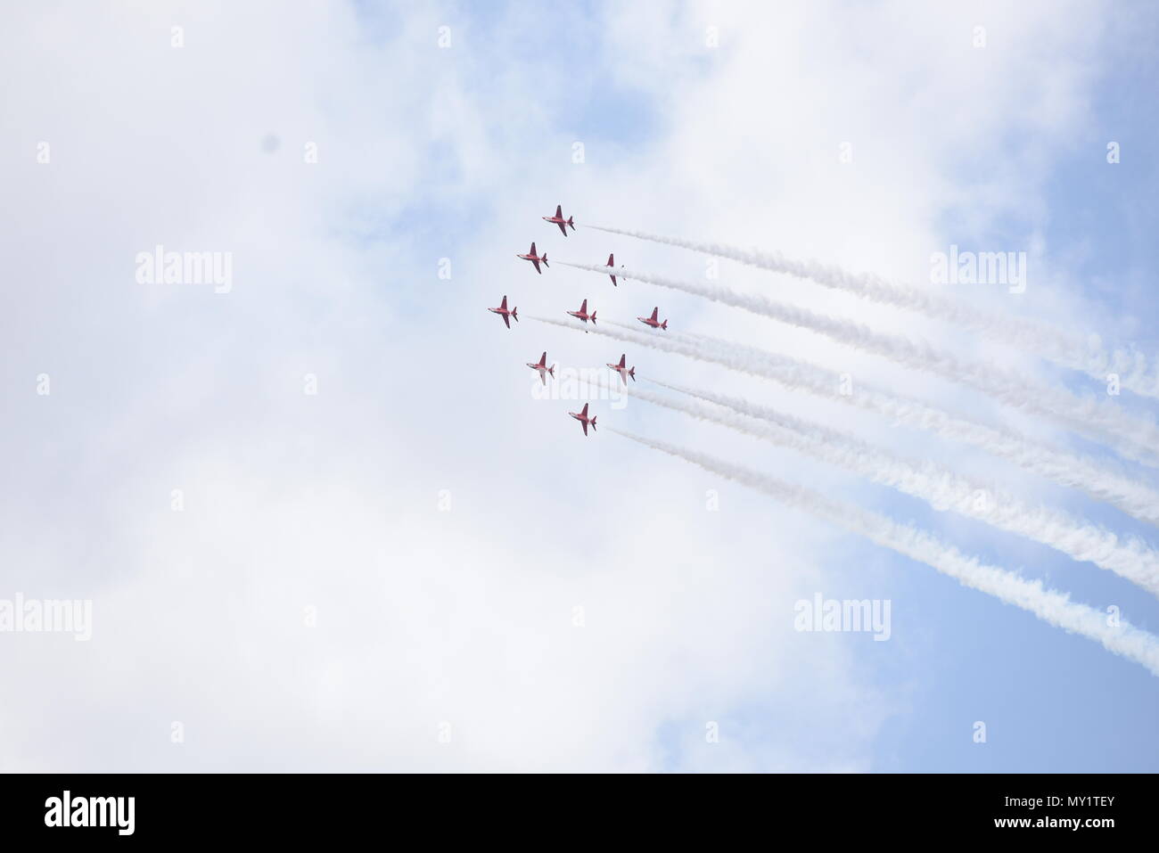 Red coloured engines hi-res stock photography and images - Alamy