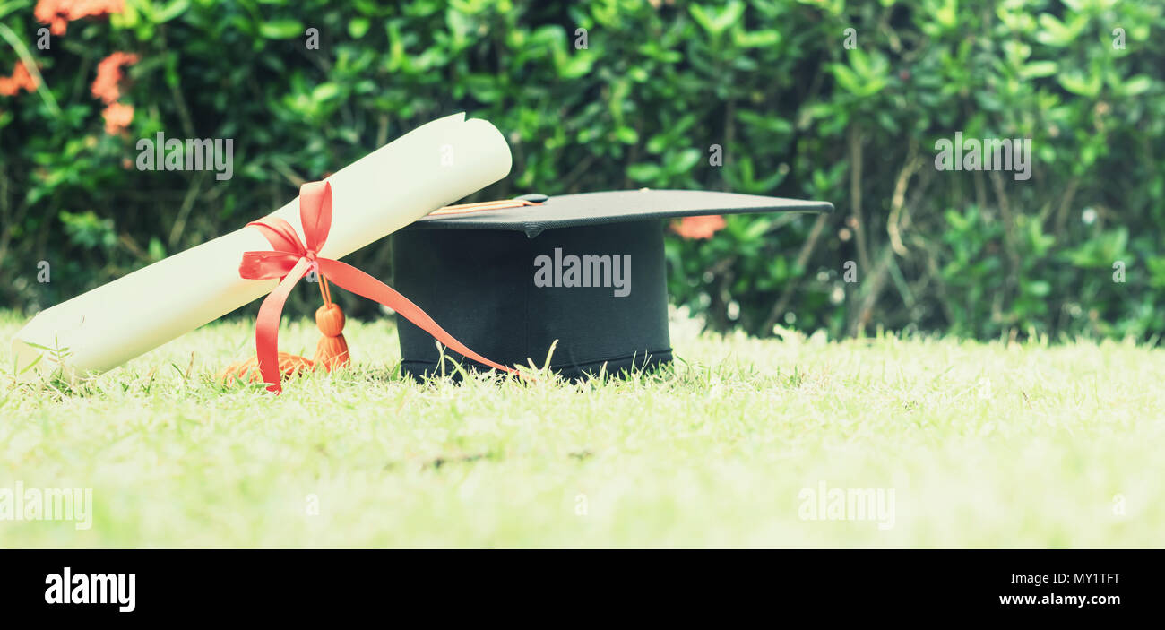Green cap and gown graduation hi-res stock photography and images - Alamy