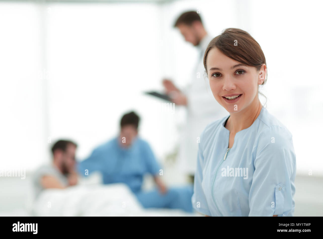medical worker in medical Center Stock Photo - Alamy