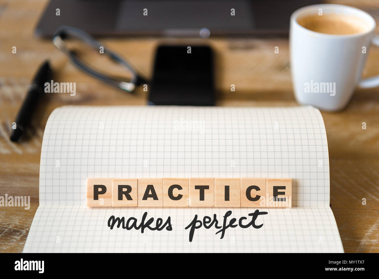 Practice makes perfect hi-res stock photography and images - Alamy