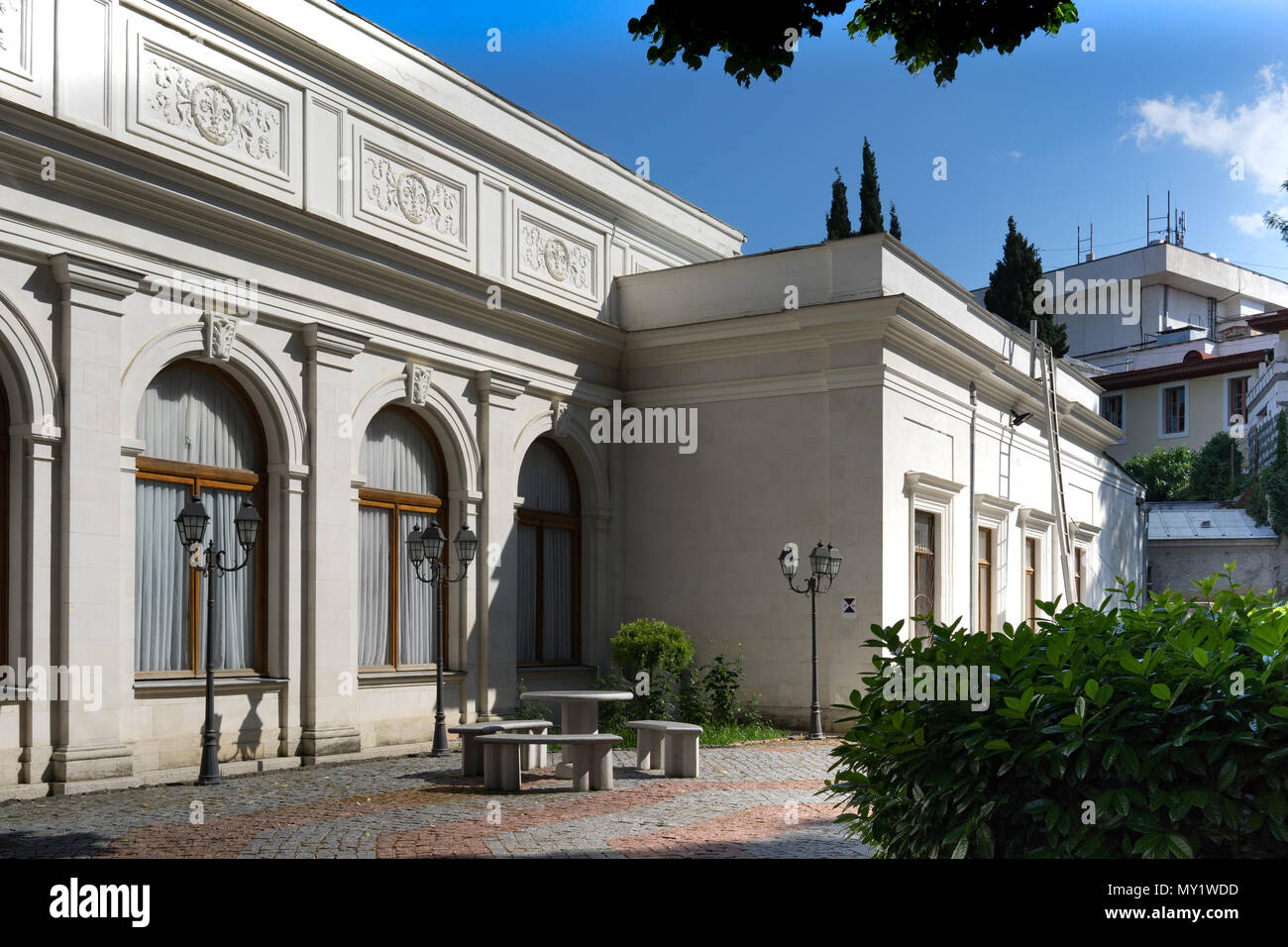 Yalta, Crimea-may 30, 2016: Architecture and interior design of the ...