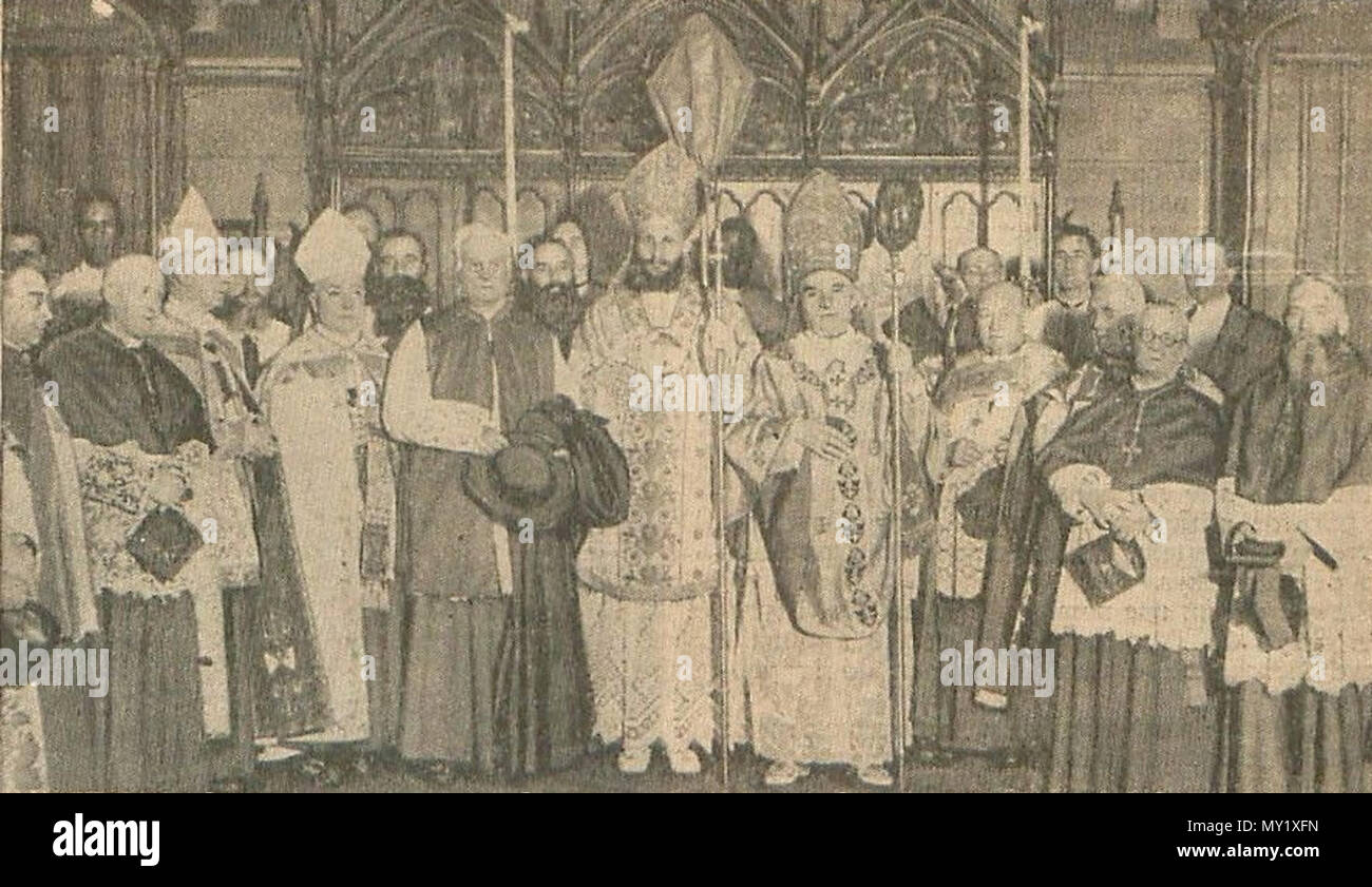 467 Sacre de Mgr René Graffin (Illustration Stock Photo - Alamy