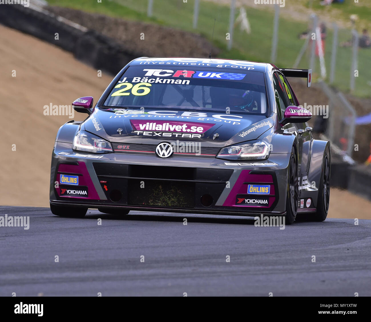 Jessica Backman, Volkswagen Golf GTi TCR, TCR UK Championship, TCR UK ...