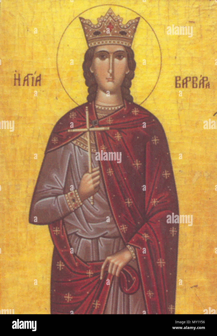 Patron saint barbara hi-res stock photography and images - Alamy