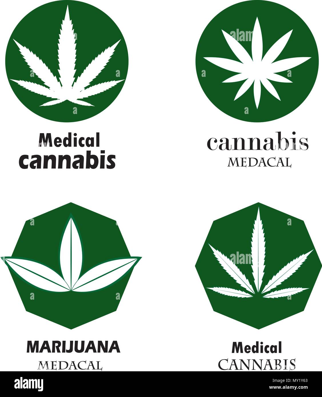 Medical cannabis color line hi-res stock photography and images - Alamy