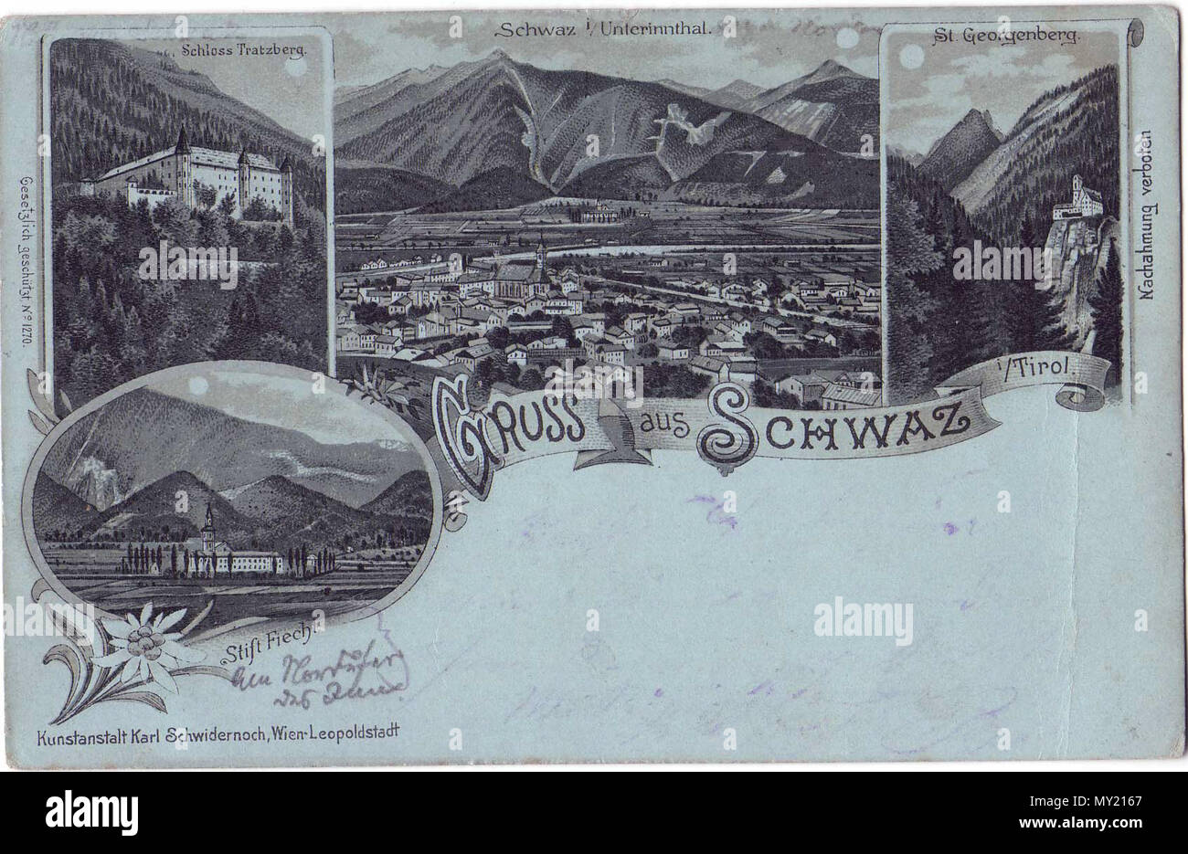 Postcard 1900 hi-res stock photography and images - Alamy