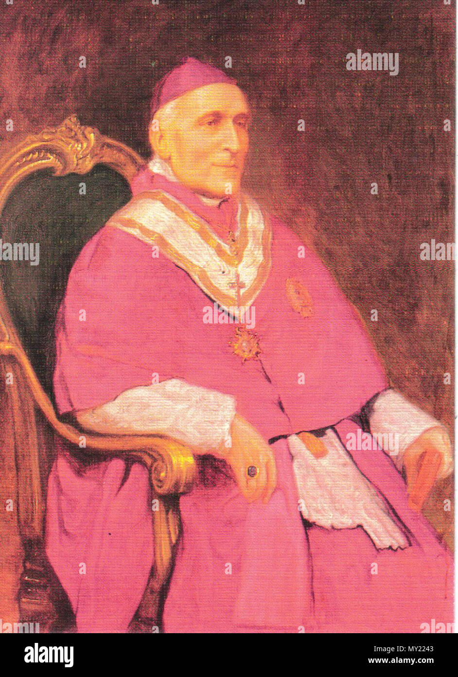 . English: Portrait of Josep Benet Serra i Julià, former bishop ...