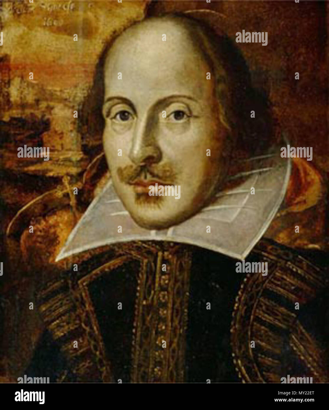 Droeshout engraving hi-res stock photography and images - Alamy