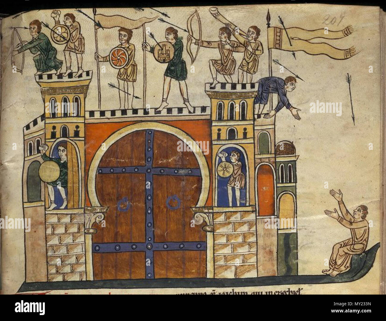 . English: Rylands Beatus Commentary on the Apocalypse by Beatus of ...