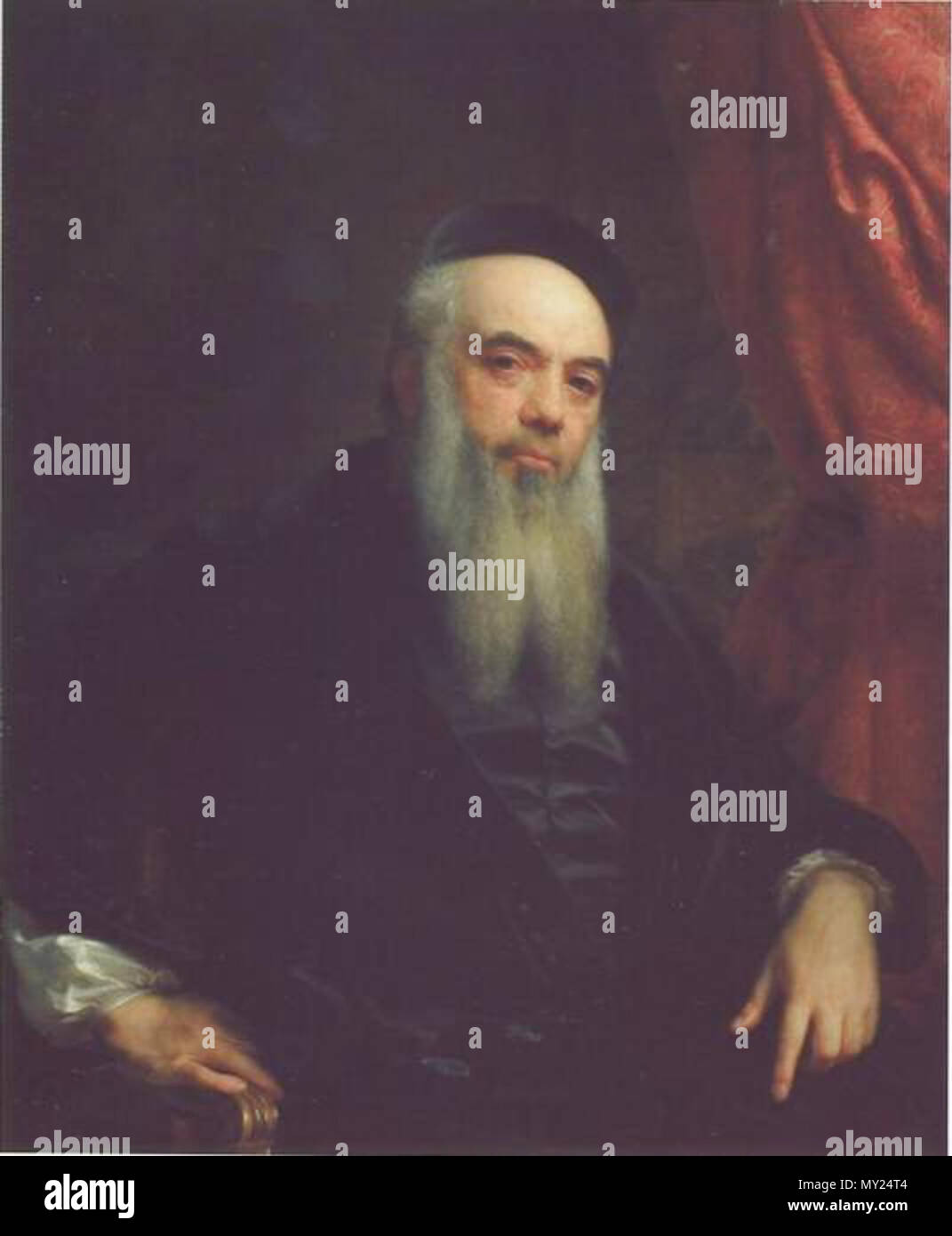 . English: Painting of Francois Rude (1784-1855) by his wife Sophie ...