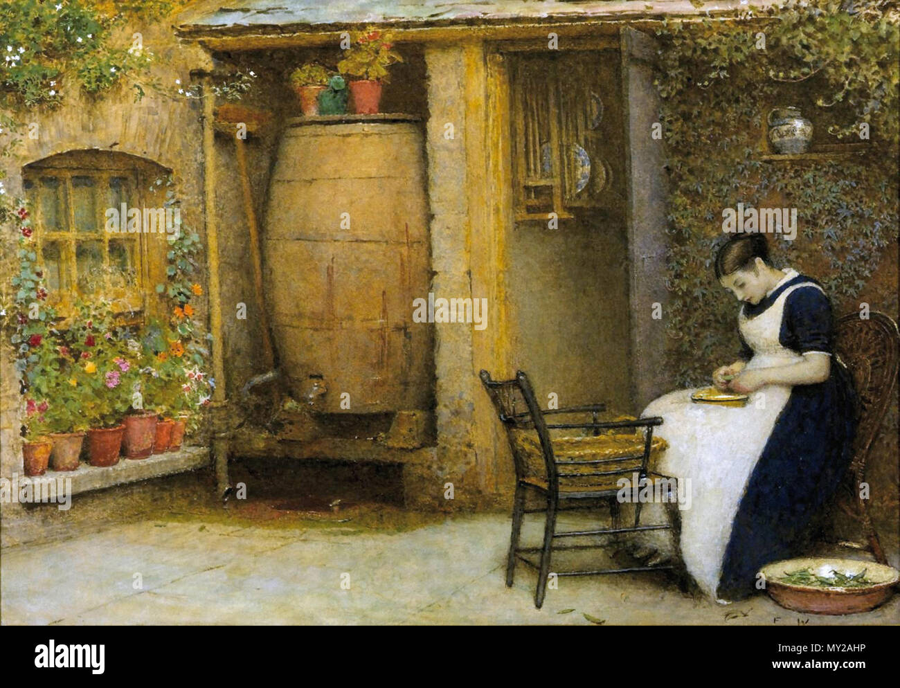 Frederick walker painting hi-res stock photography and images - Alamy