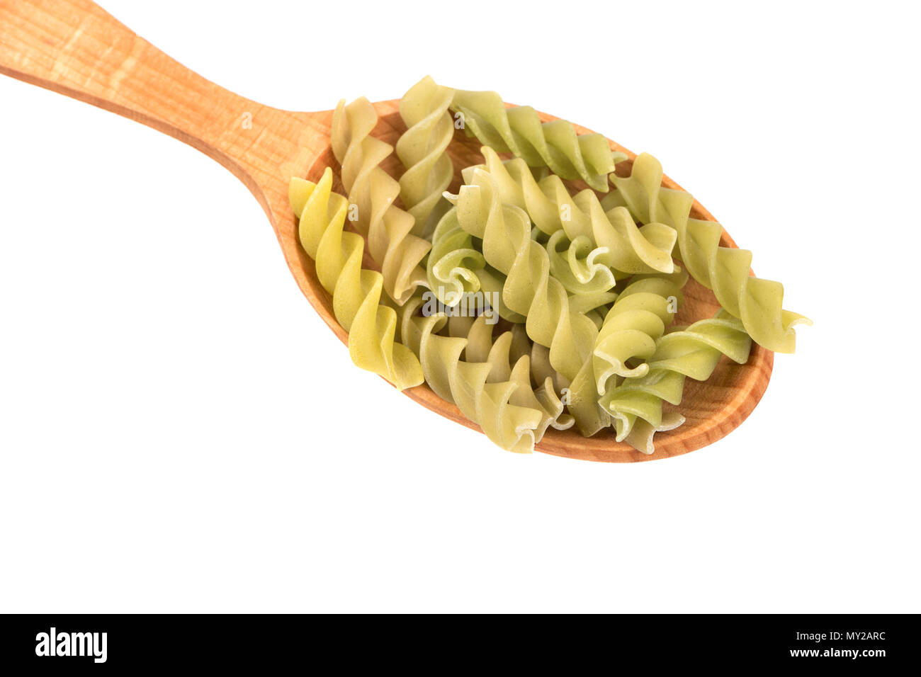 Green fusilli hi-res stock photography and images - Alamy