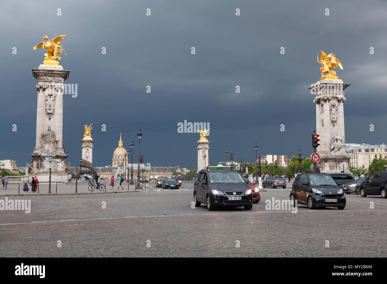 Pont Alexandre lll bridge, Paris, France, Europe Stock Photo - Alamy