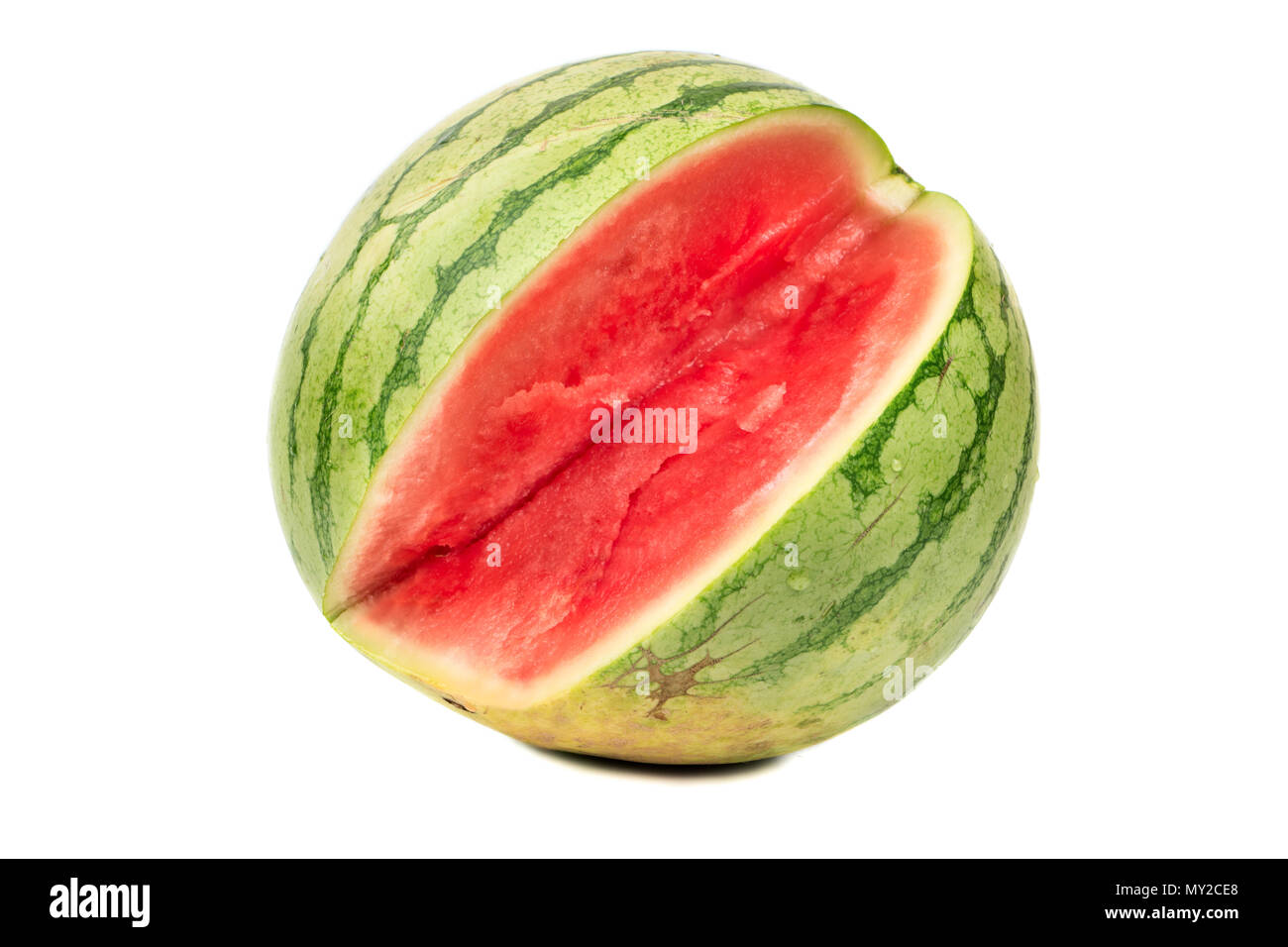 Broken watermelon hi-res stock photography and images - Alamy