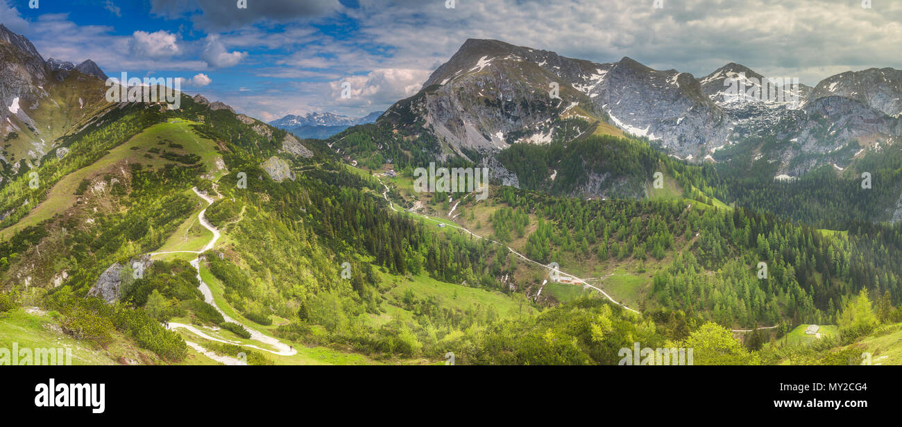 Jenner mountain near Konigssee lake, Berchtesgaden Stock Photo - Alamy