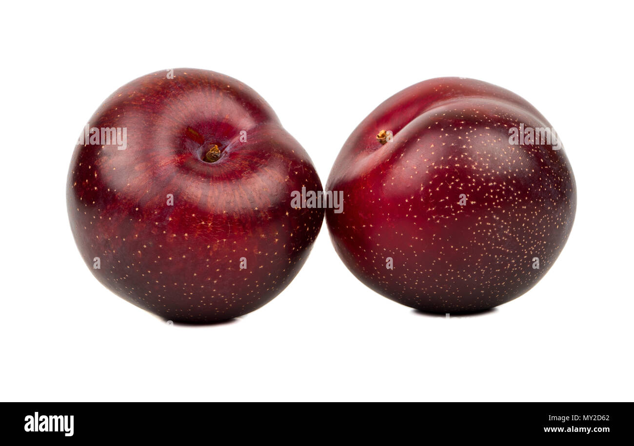 Two wet plums hi-res stock photography and images - Alamy