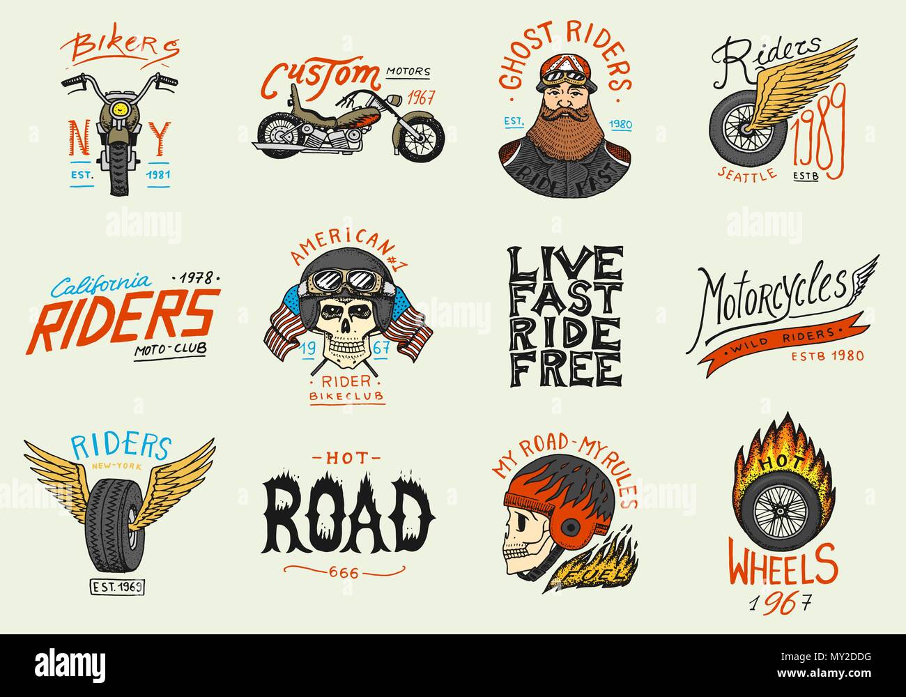 Racing retro Stock Vector Images - Alamy