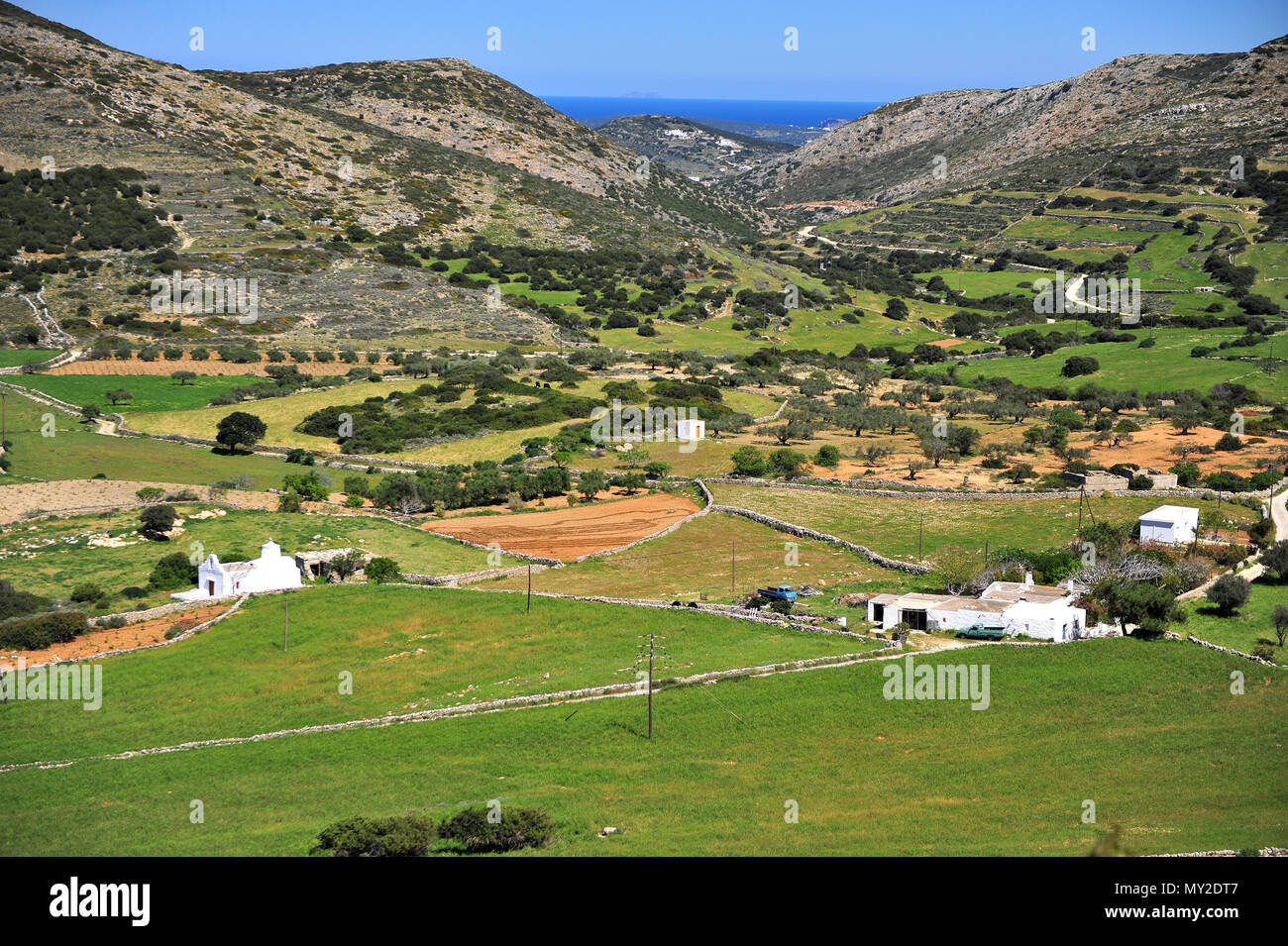 Naxos countryside hi-res stock photography and images - Alamy