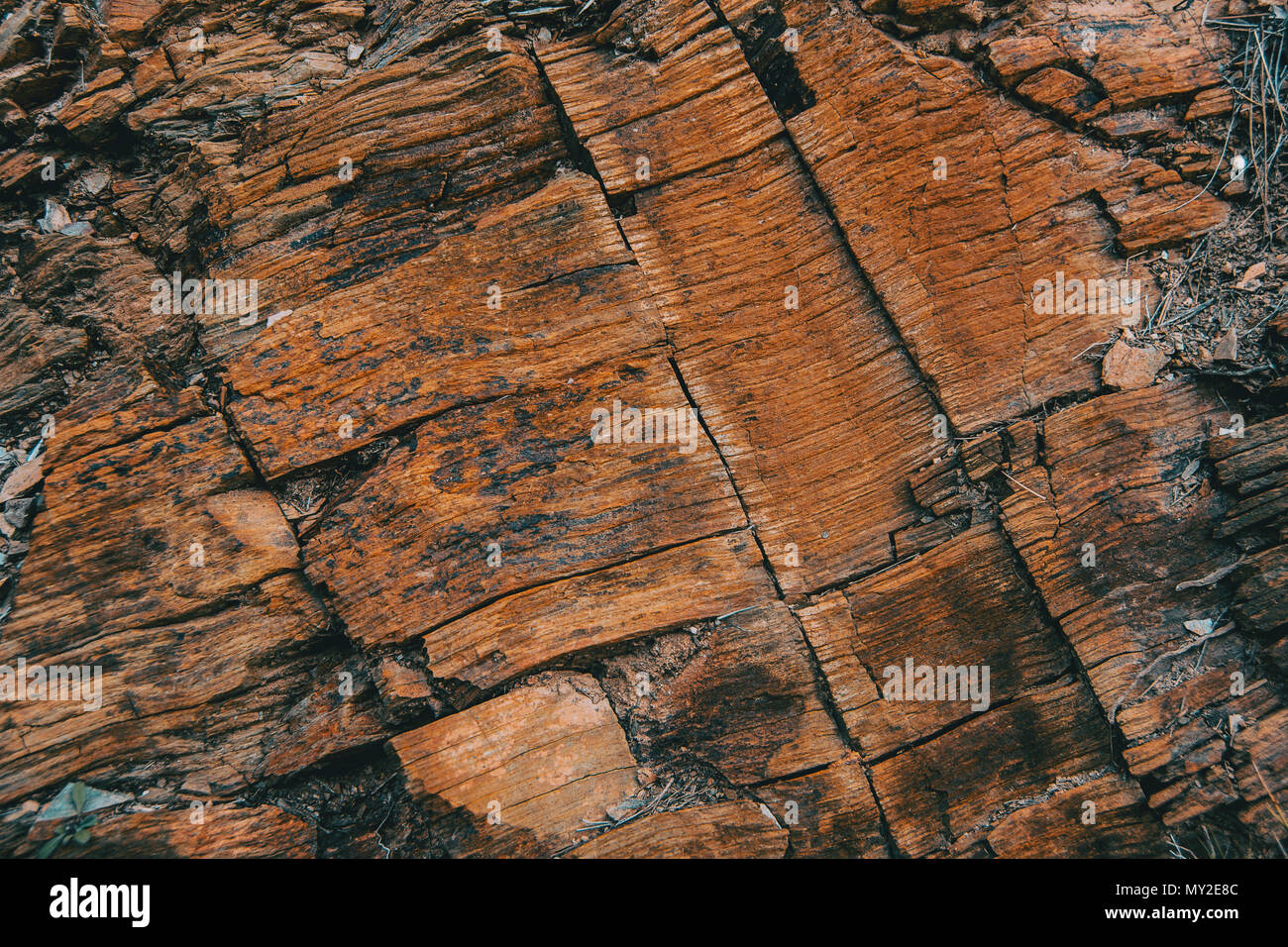 Smooth brown stone texture Stock Photo - Alamy