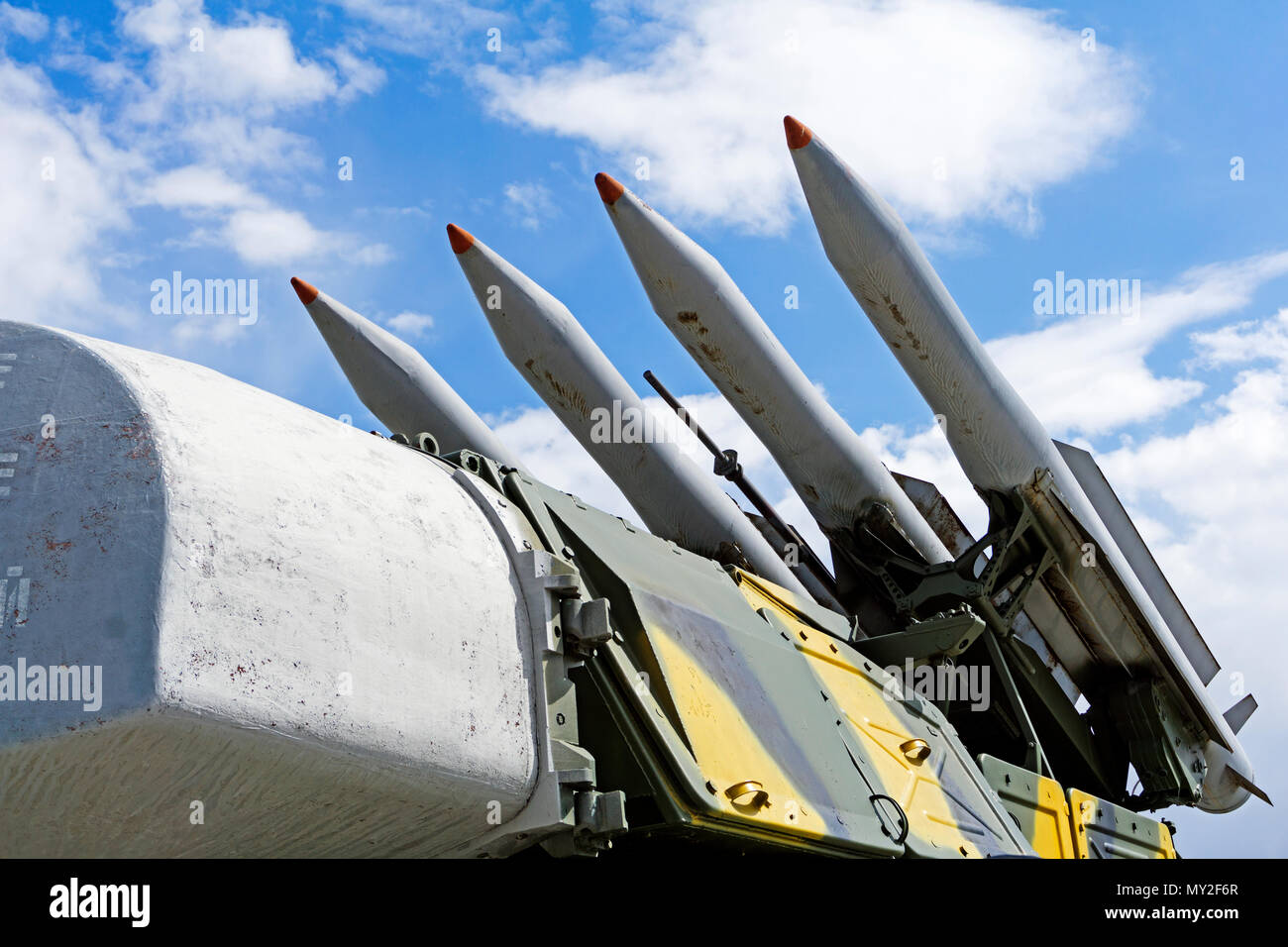 Verkhnyaya Pyshma, Russia - May 01, 2018: old shabby self-propelled ...