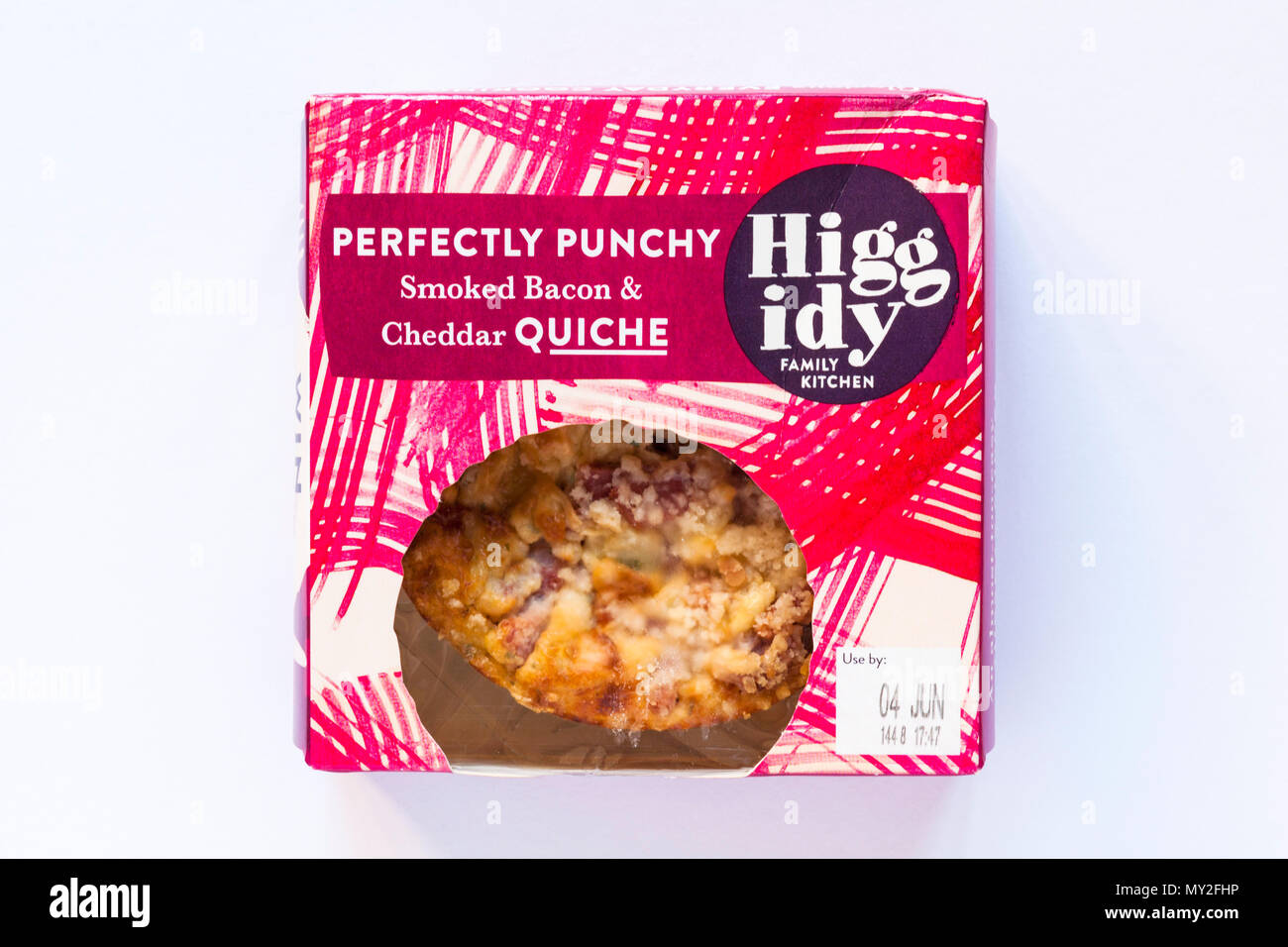 Higgidy family kitchen quiche hi-res stock photography and images - Alamy
