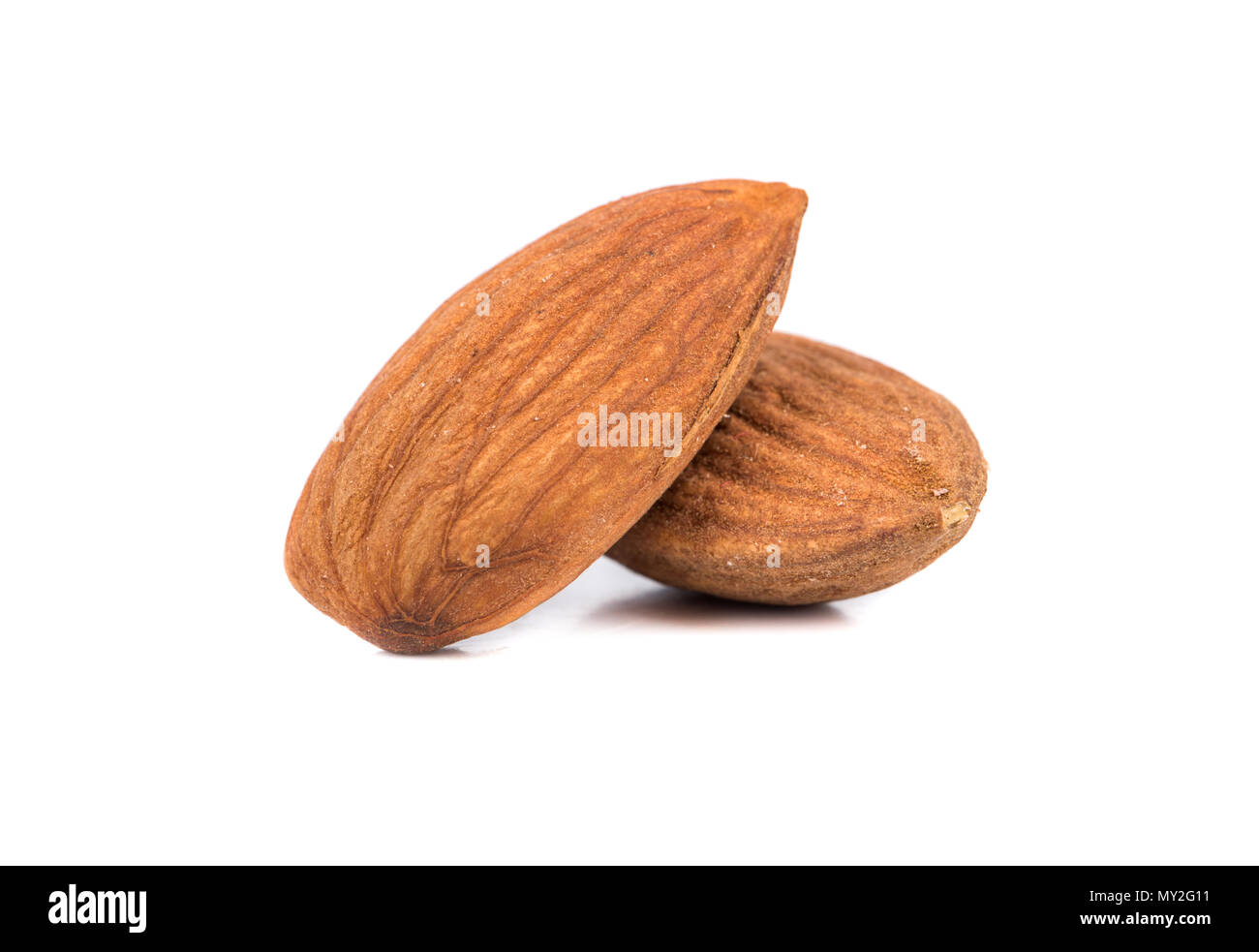 Two almond nuts hi-res stock photography and images - Alamy