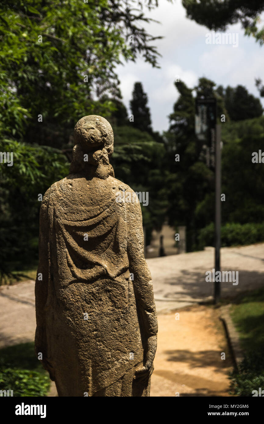 Statue looking at Infinity Stock Photo - Alamy