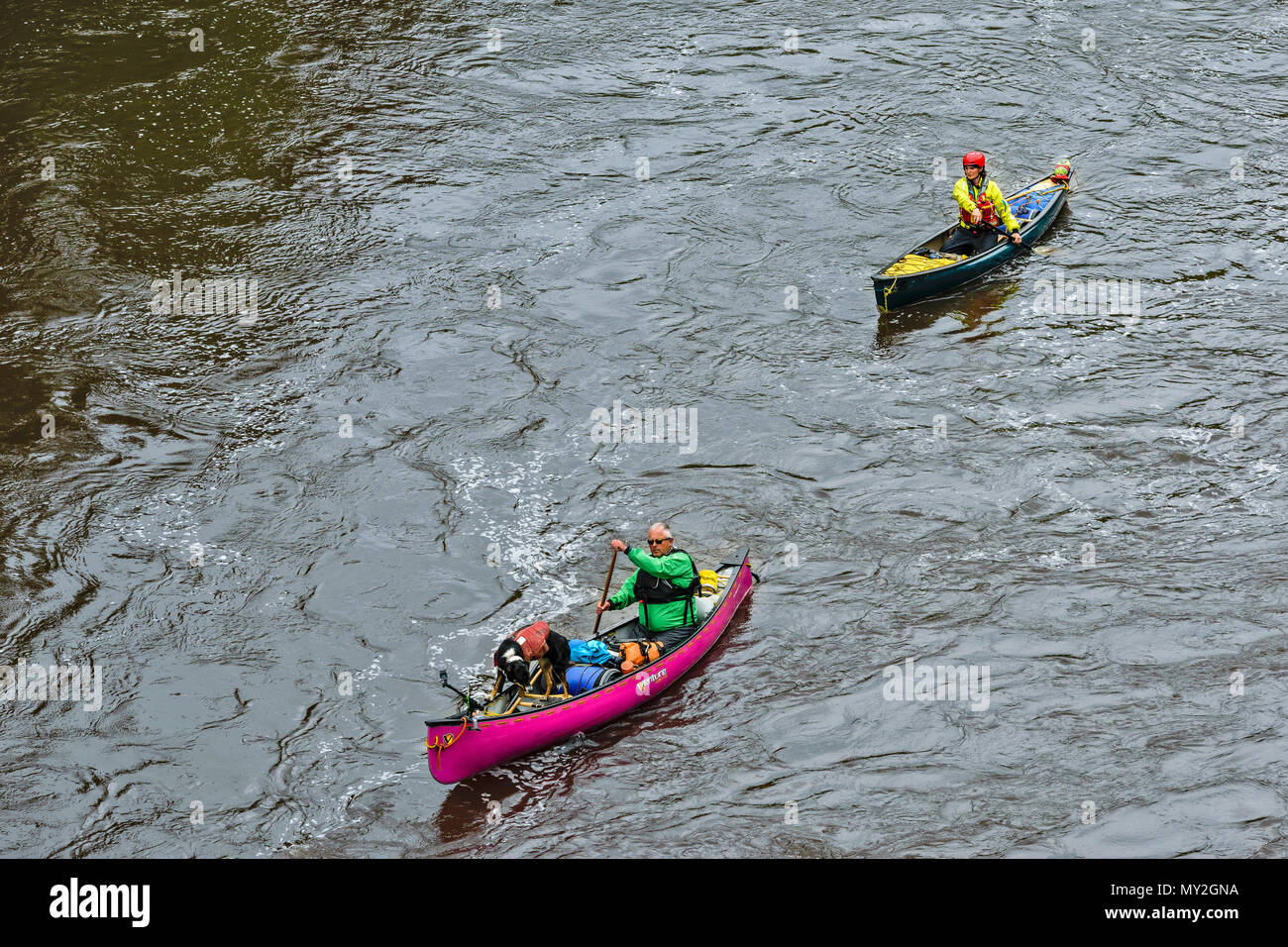 Two canoes hi-res stock photography and images - Alamy