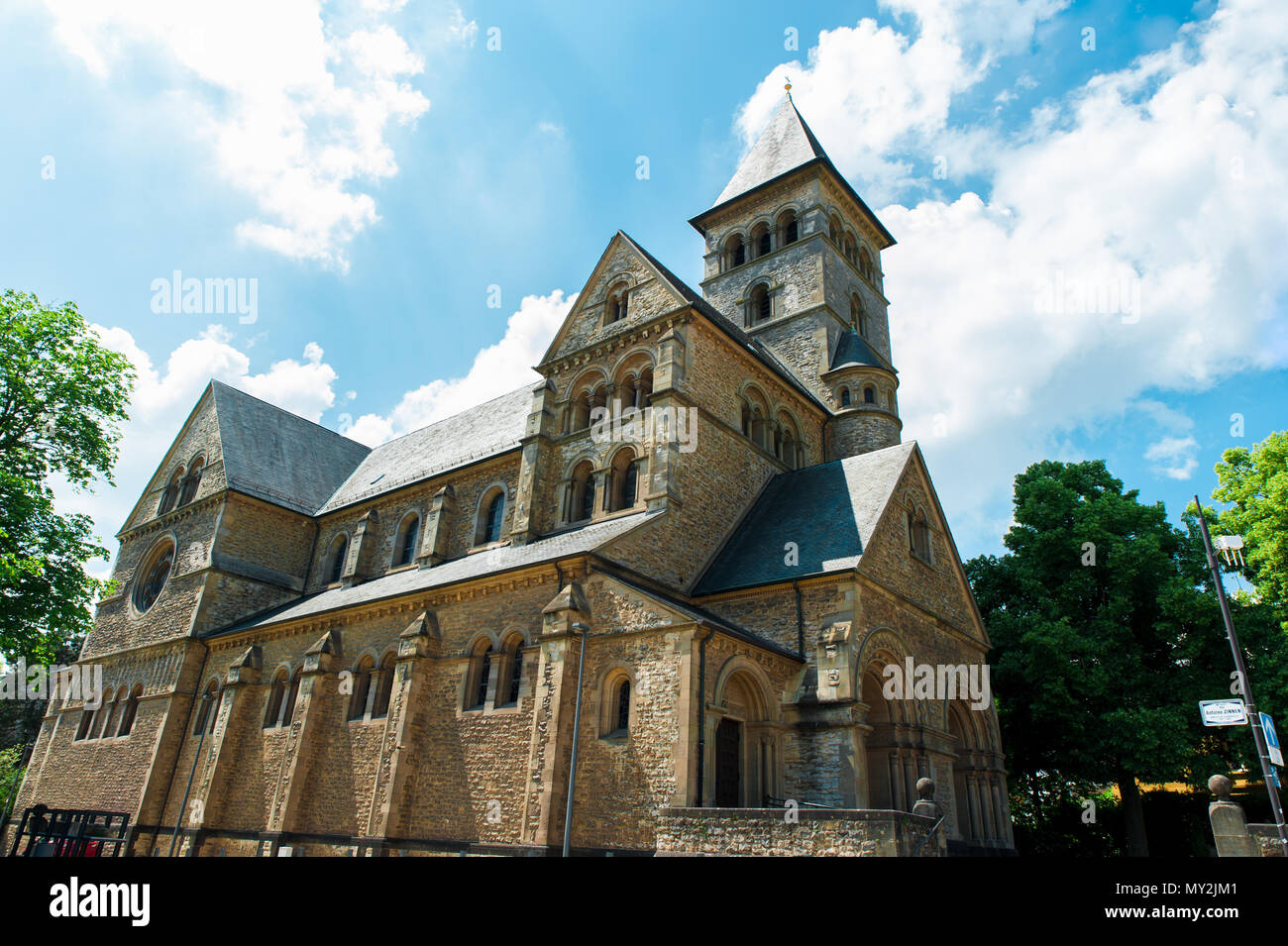 St Joseph's Church. It's a Roman Catholic church, Limpertsberg ...