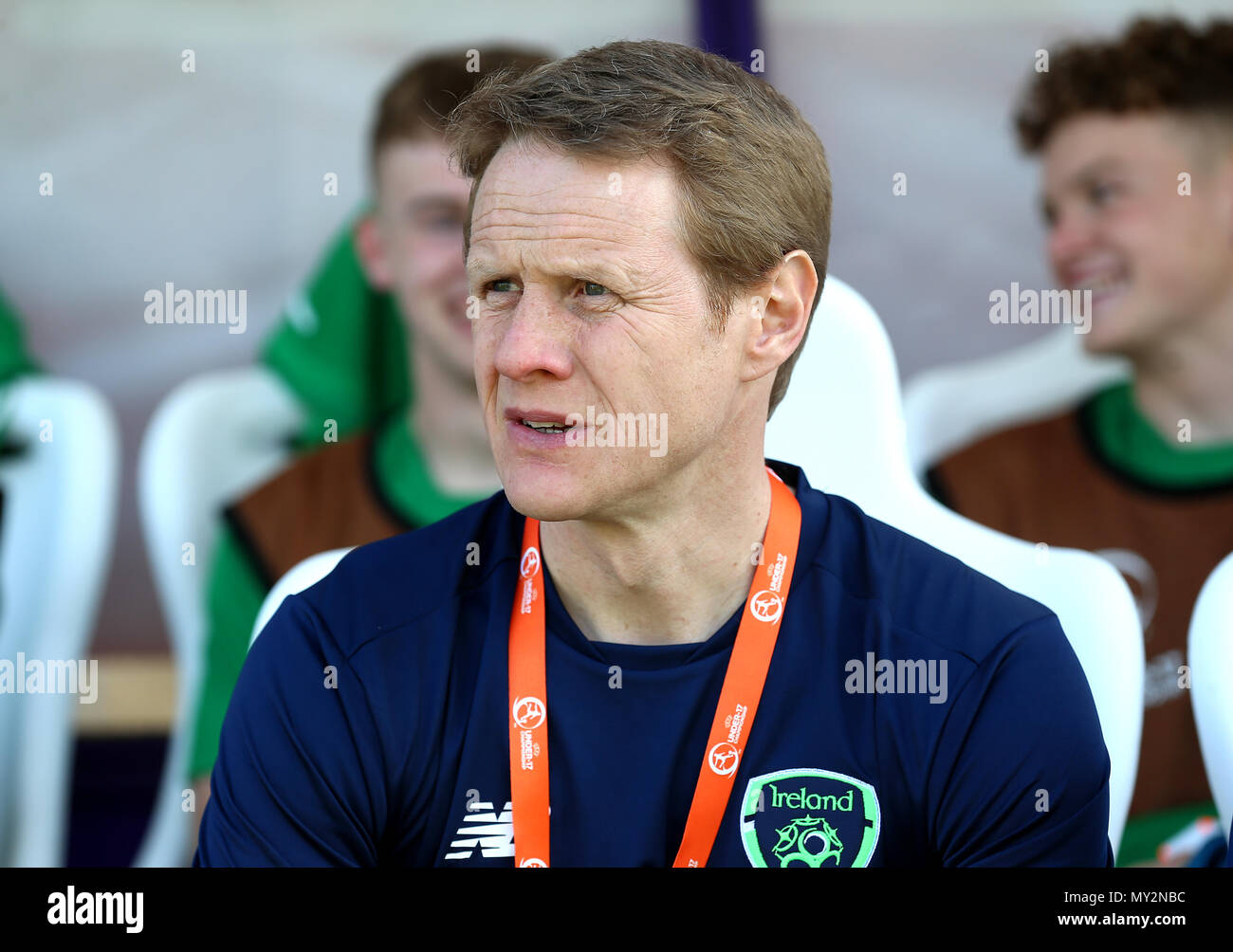 Republic of Ireland manager Colin O'Brien Stock Photo - Alamy