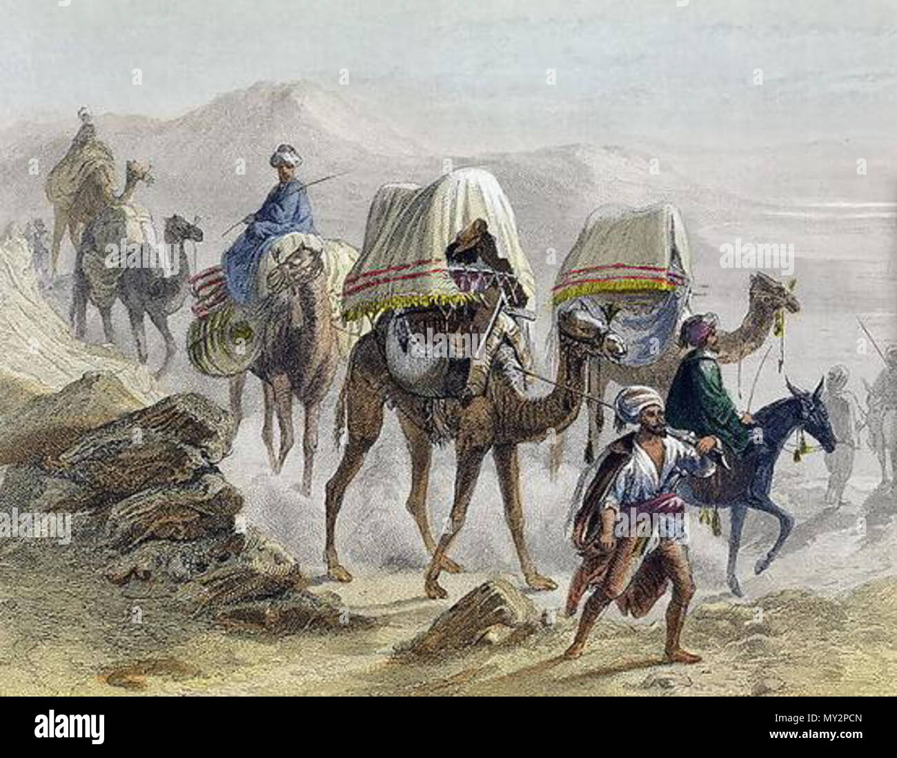 Camel howdah hi-res stock photography and images - Alamy