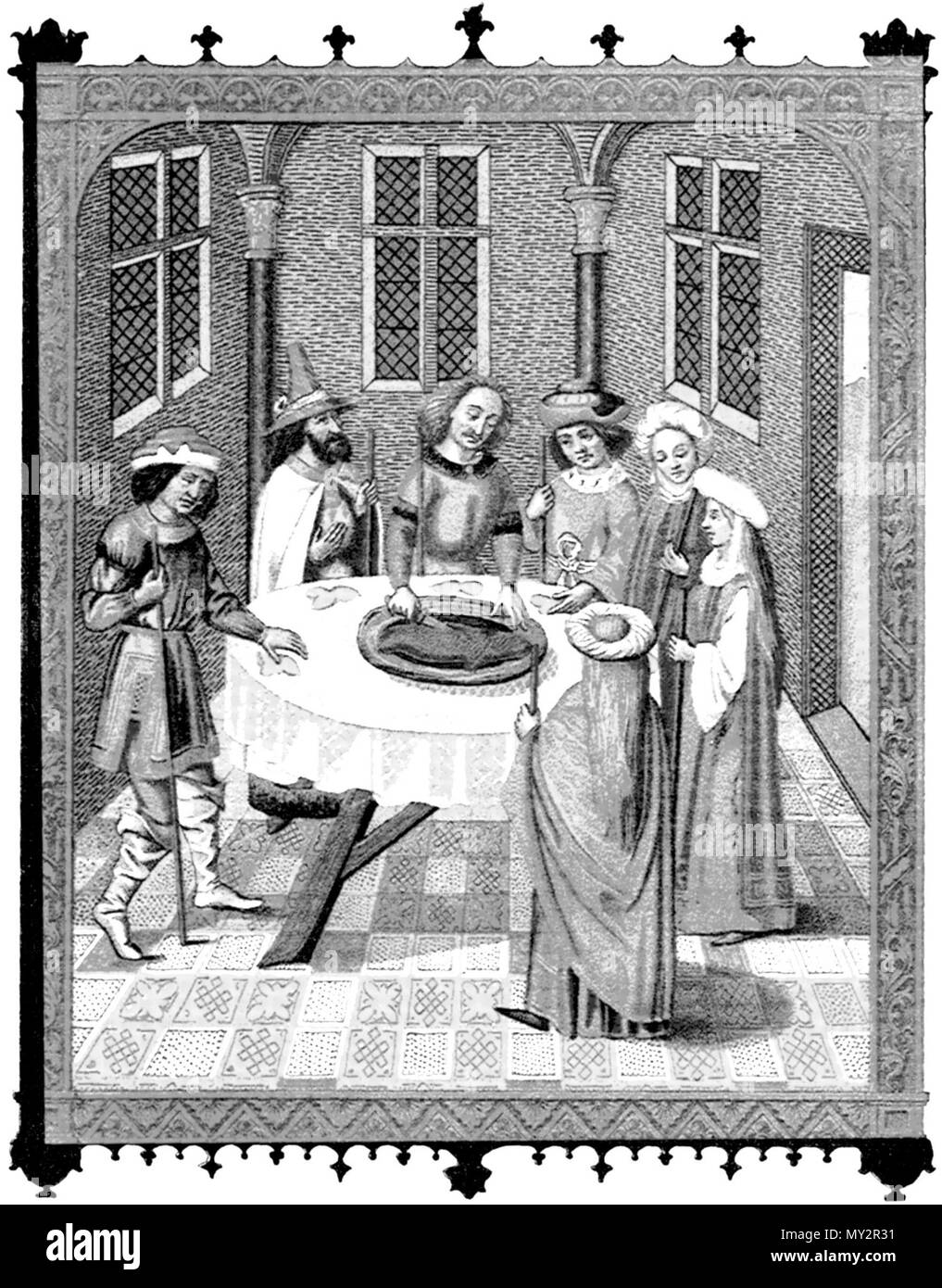 Passover meal painting hi-res stock photography and images - Alamy