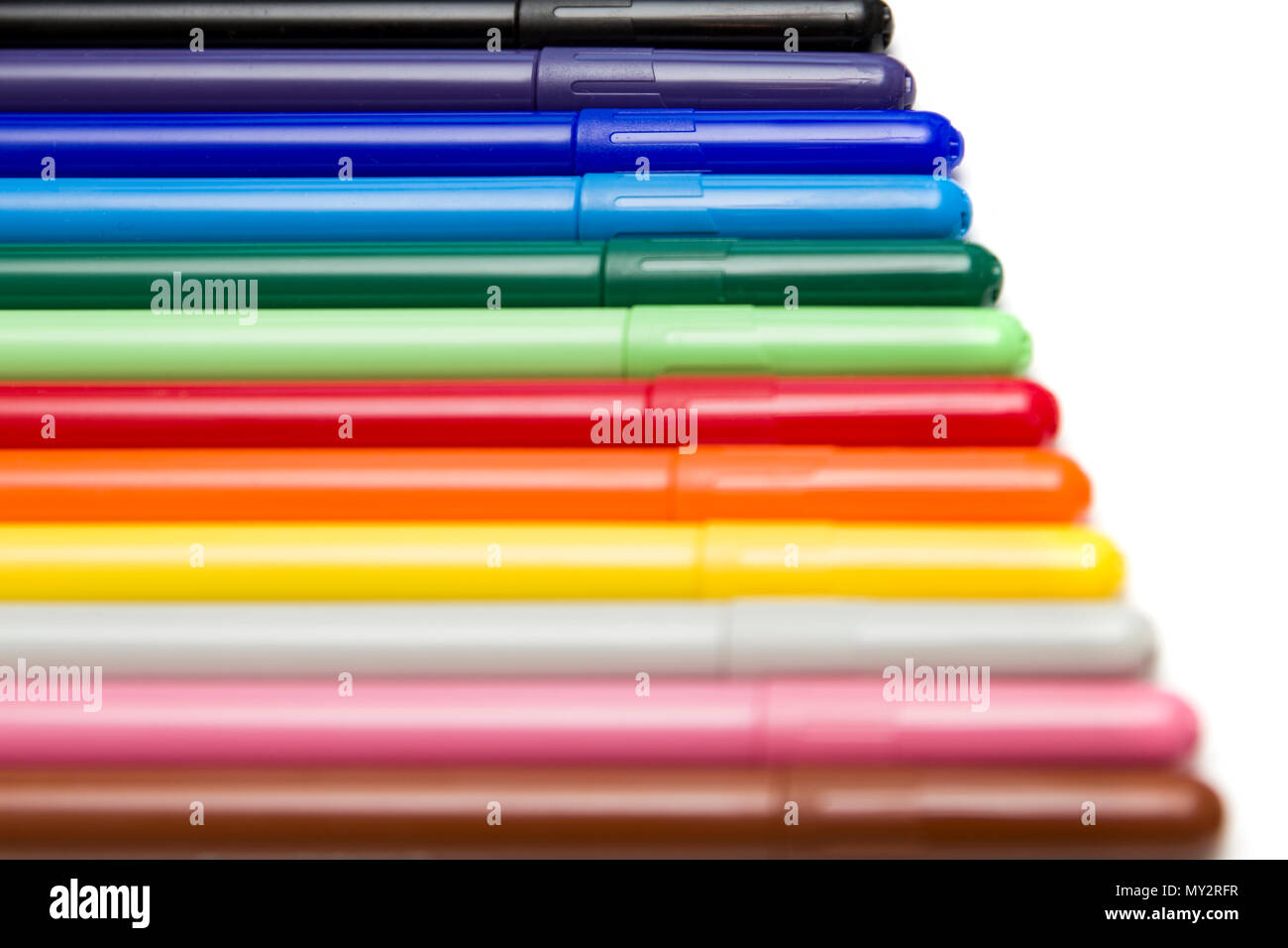 Set of markers hi-res stock photography and images - Alamy