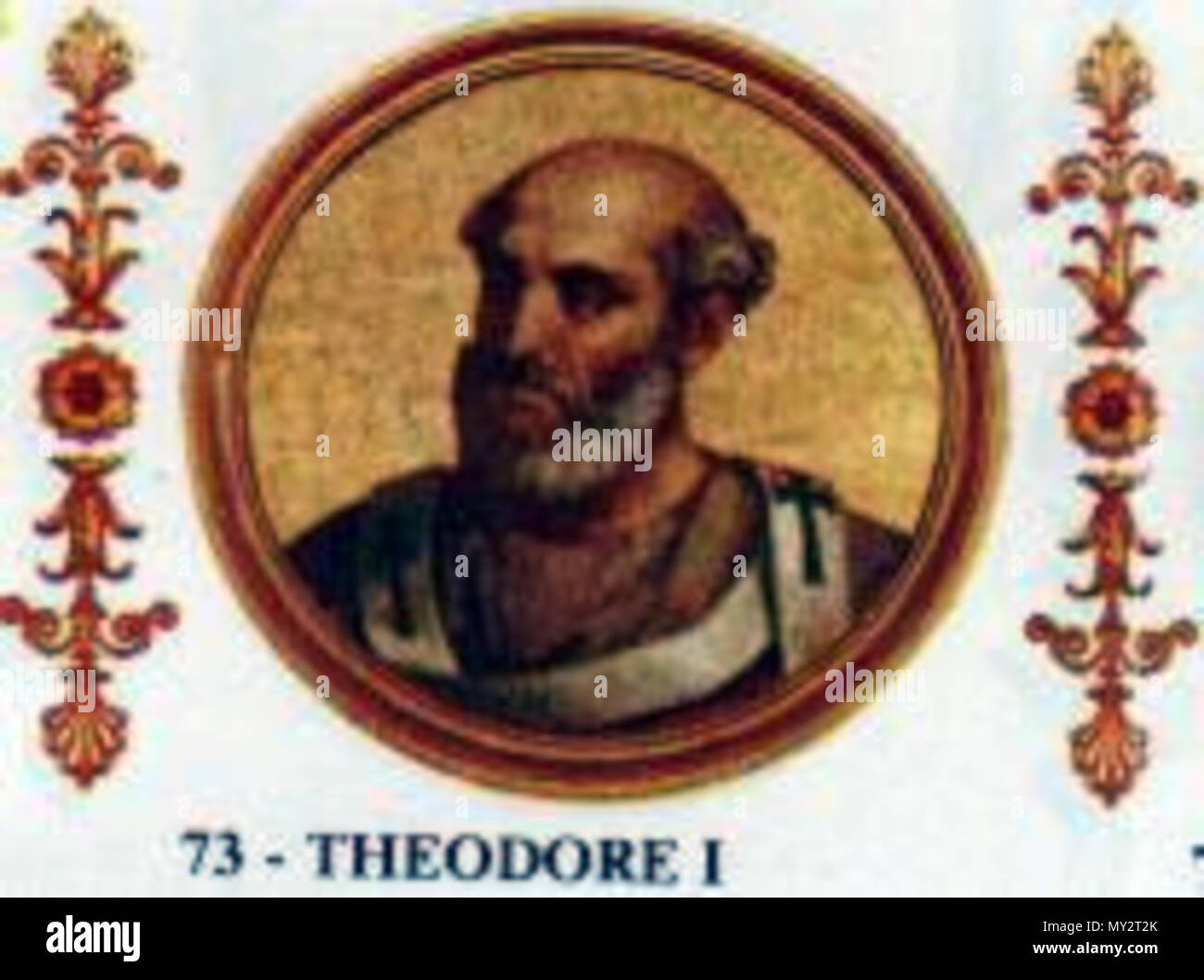 Theodore i pope hi-res stock photography and images - Alamy