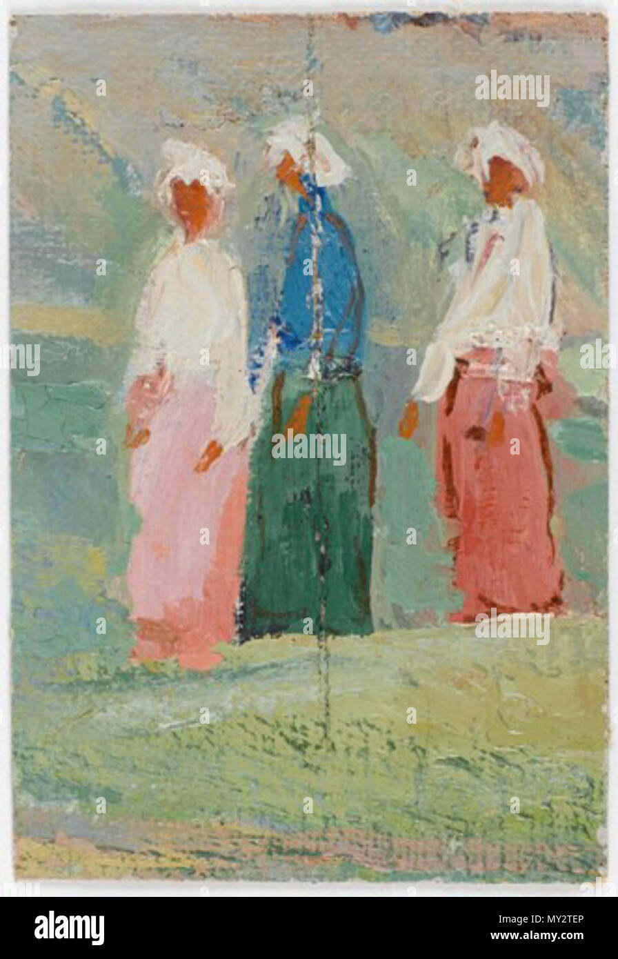 Three female figures hi-res stock photography and images - Alamy
