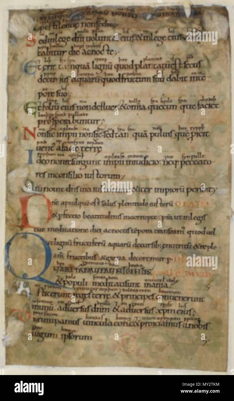 . English: British Library: Cotton MS Tiberius C VI Date: 3rd quarter ...