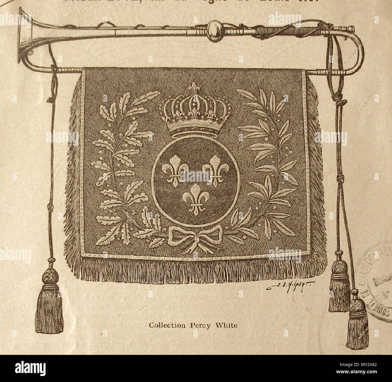 . Français : Trompette de cavalerie, Louis XVI. 1 May 2014, 15:48:42 ...