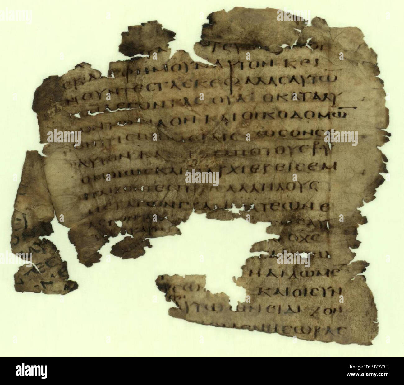 Manuscript parchment 5th century hi-res stock photography and images ...